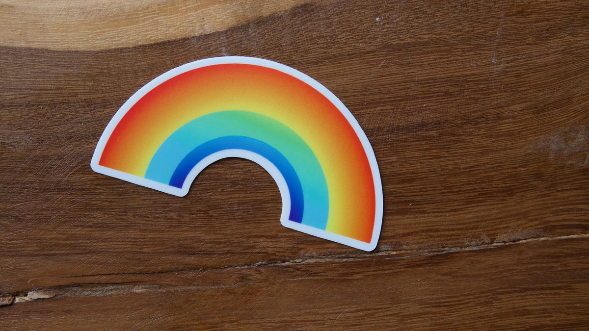Rainbow Pride Colorful Vinyl Sticker